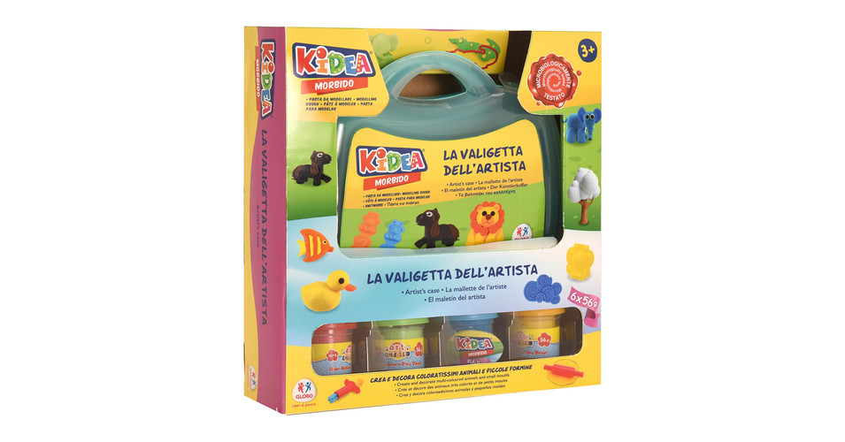 Kidea Gyurmázó Készlet Szállító Táskával - Gyurmák